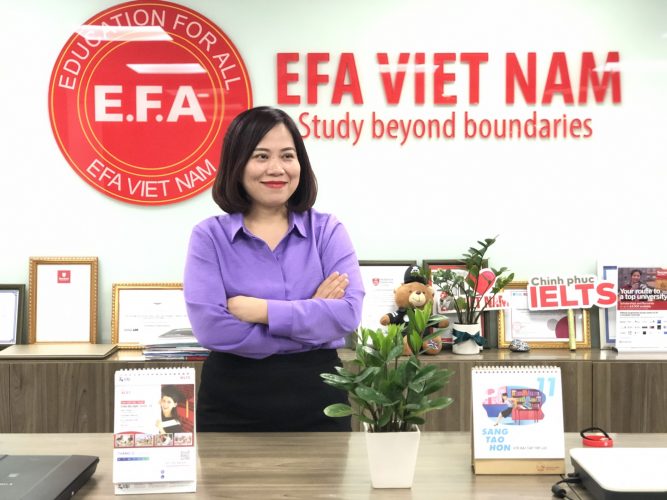 Cô Mai Hữu Hạnh - Giảng viên EFA Việt Nam